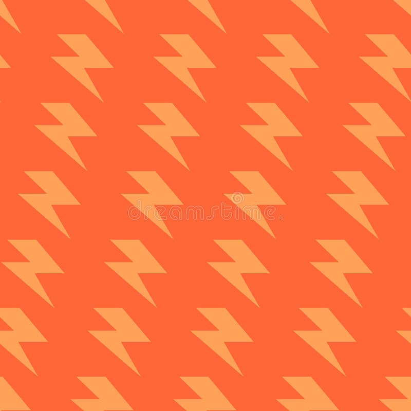 Flash Graphic Element Seamless Background, Thunder Modern Cover Pattern ...