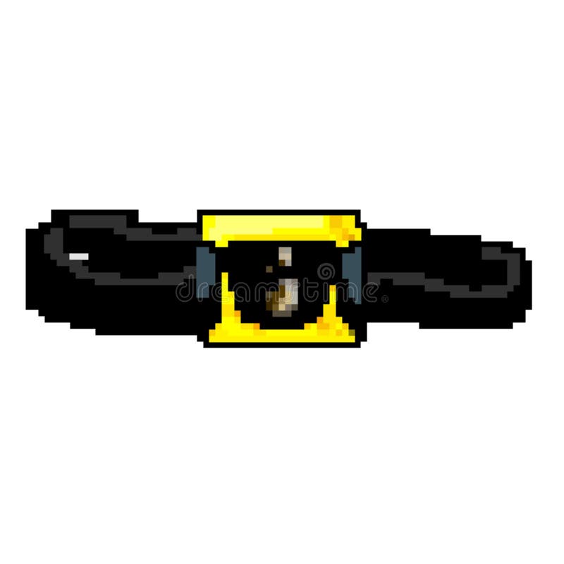 Flash Headlamp Flashlight Game Pixel Art Vector Illustration Stock ...