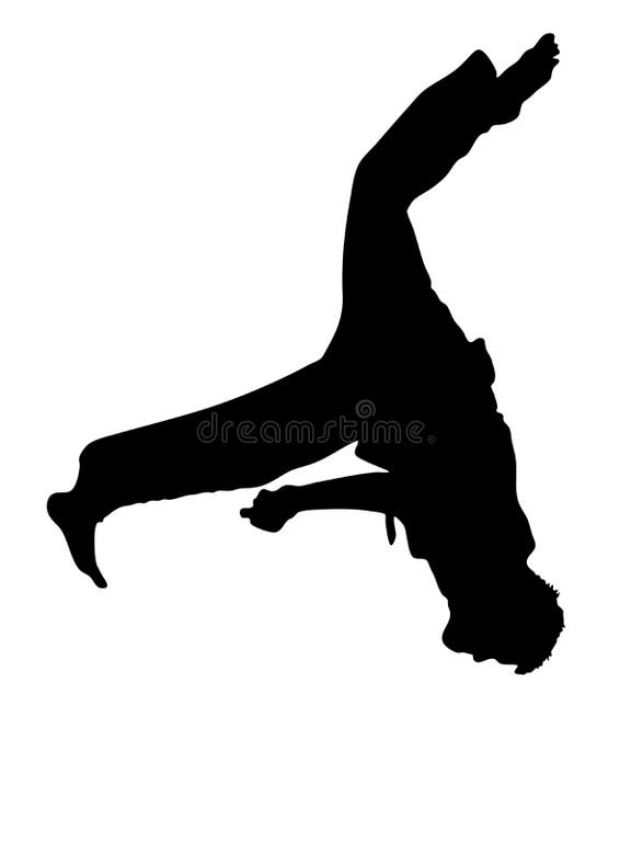 Flash Kick stock illustration. Illustration of martial - 19458008