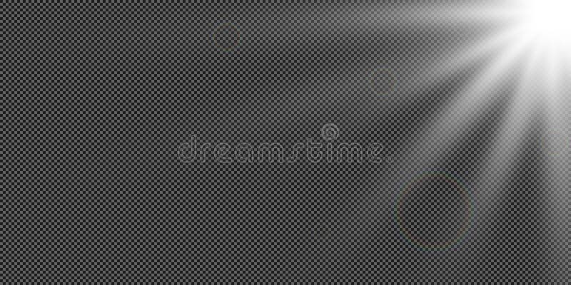 Flash of Light and Bright Rays, Reflection of Light, Lens Lens, Light ...