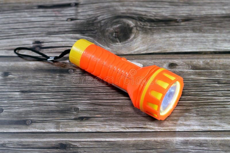 Flash Light or Electric Torch, a Portable Hand-held Electric Lamp ...