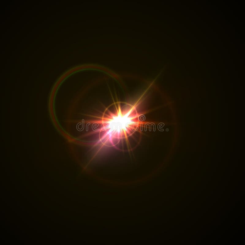 Flash Light Star Effects: Sunny Sparkles, Flash Beams, and Abstract ...