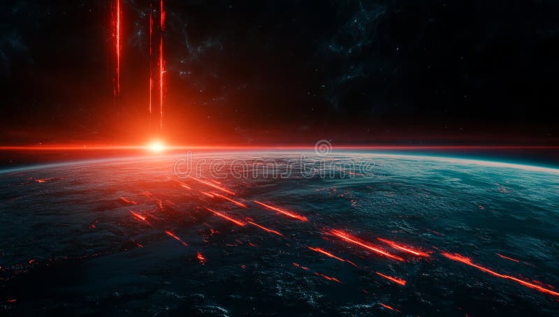 A Flash of Lightning, an Isolated Bolt, an Electric Current Path, a ...