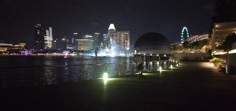 Flash lights town stock photo. Image of landmark, night - 229922560