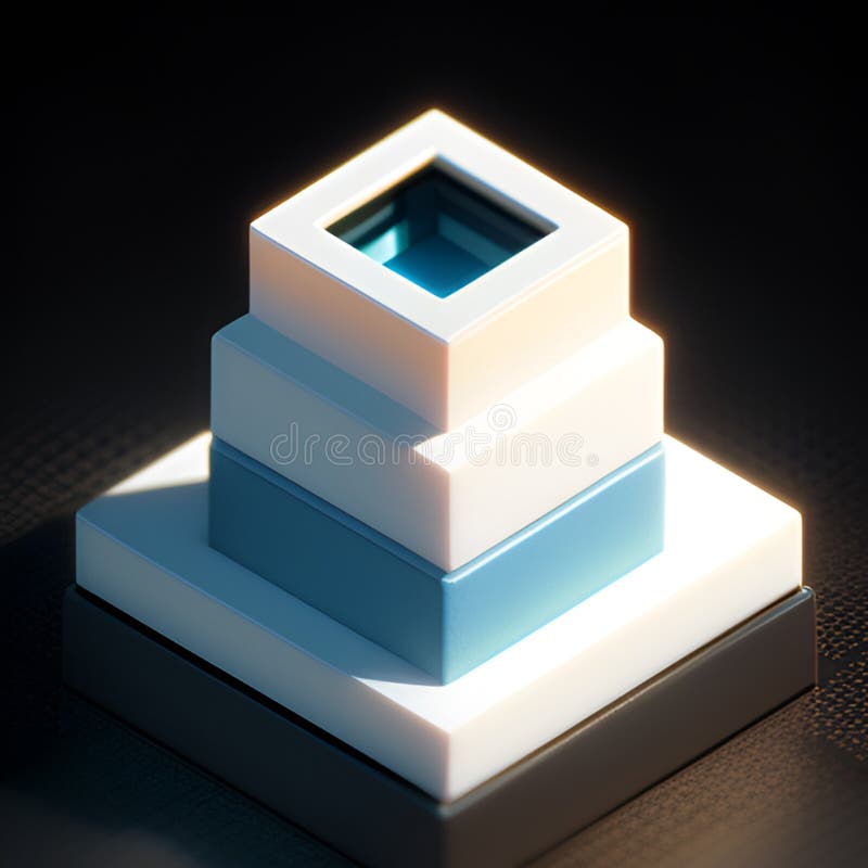 Three Dimensional Building Blocks, Decorative Toys, Metal Objects ...