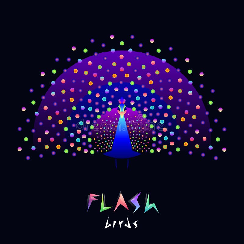 Flash Peacock Stock Illustrations – 178 Flash Peacock Stock ...