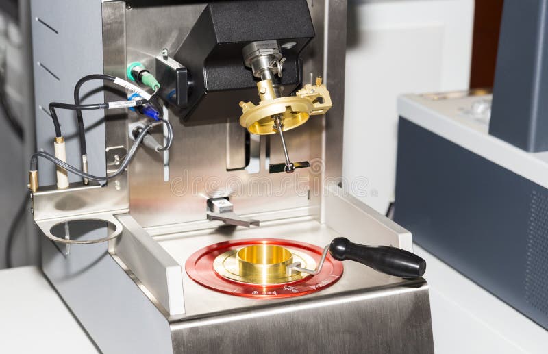 Flash point tester stock photo. Image of measure, instrument - 101400452