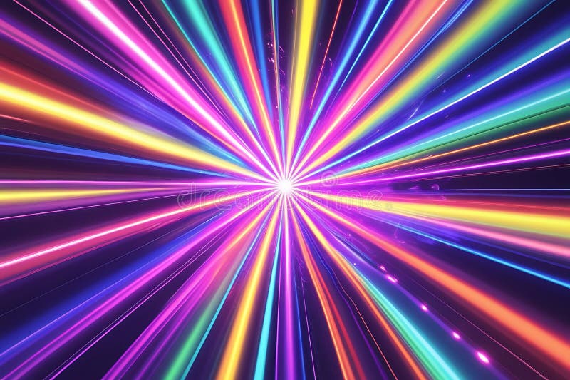 Flash Rainbow Abstract Colorful Background Design. Multi-colored ...
