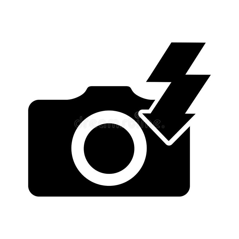 Flash Ray Photographic Item Stock Vector - Illustration of style ...