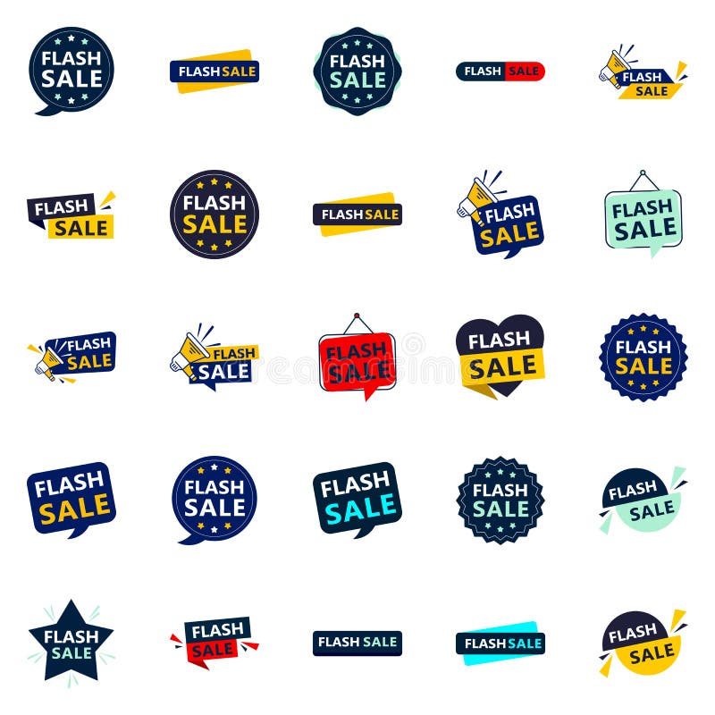 Flash Sale Bundle 25 Eye Catching Vector Designs for Graphic and ...