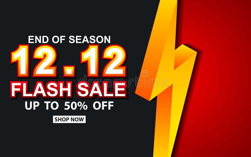 Flash Sale Celebration Lightning Explosion Abstract Modern Background ...