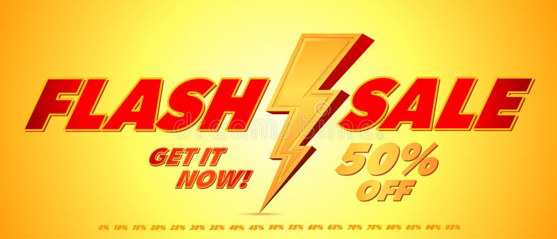 Flash Sale Discount Vector Background. Shopping Super Stock Vector ...