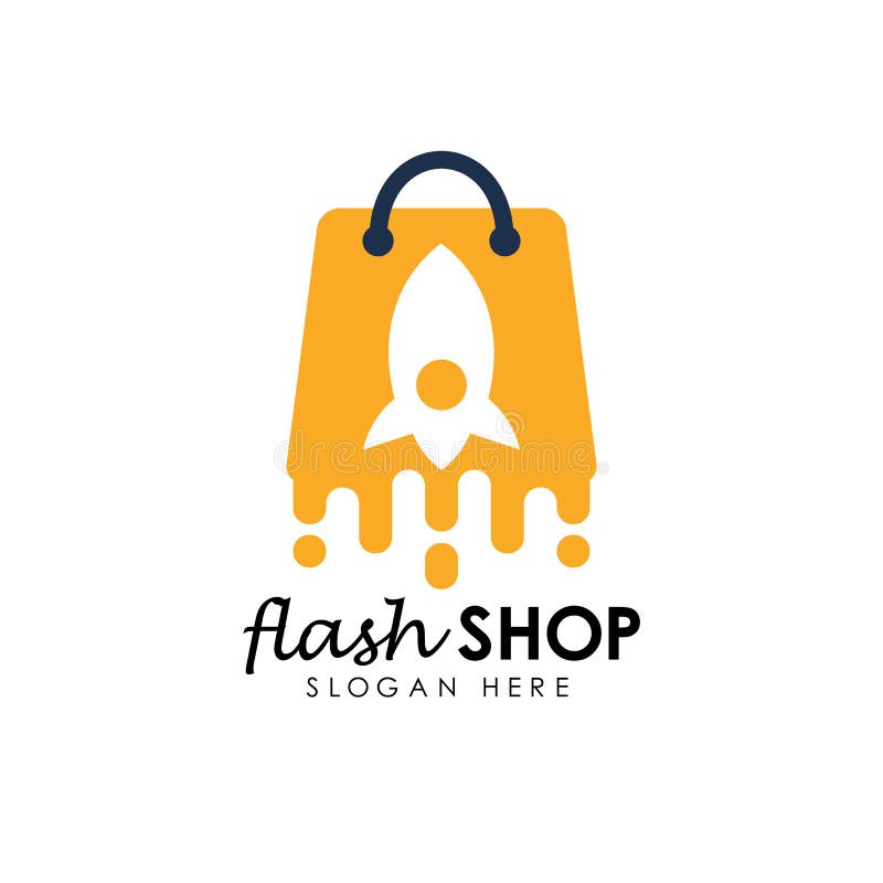 Flash Sale Logo Icon Design Template. Flash Shop Logo Design Template ...
