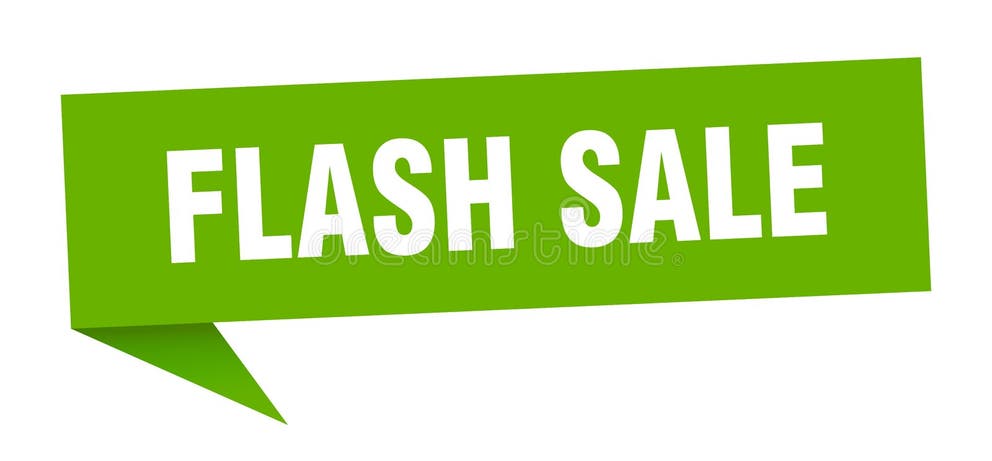 Flash sale speech bubble. stock vector. Illustration of speech - 153664248