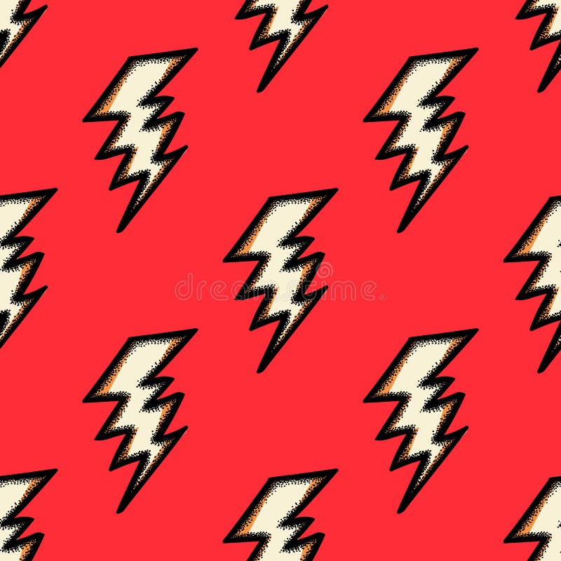 Flash seamless pattern stock vector. Illustration of texture - 113190109
