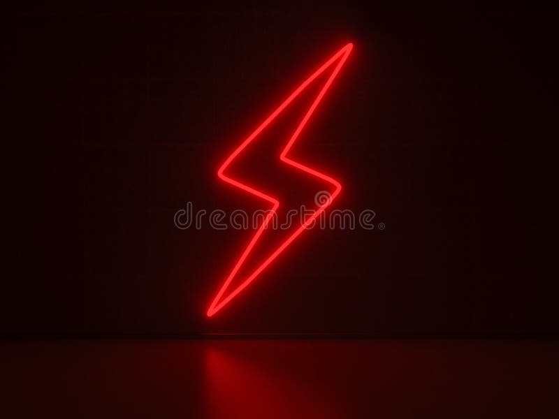 Flash - Series Neon Signs stock illustration. Illustration of laser ...