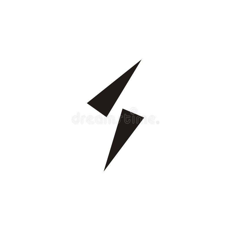 Flash Thunderbolt Template Vector Icon Illustration Stock Vector ...