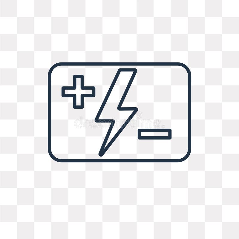 Flash Vector Icon Isolated on Transparent Background, Linear Fla Stock ...