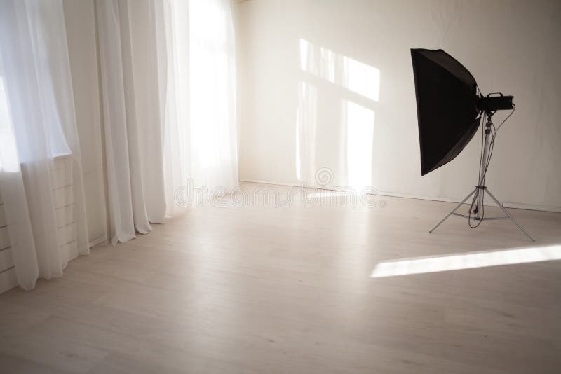 Flash White Backgrounds Photo Studio Decor White Stock Photo - Image of ...
