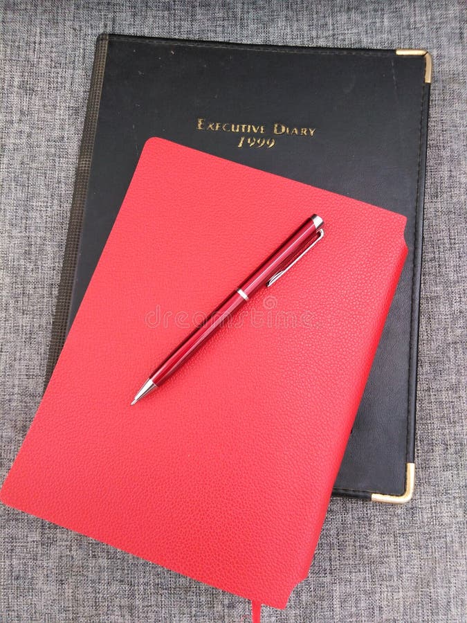 Flashback Reading an Executive Diary 1999 Stock Photo - Image of ...