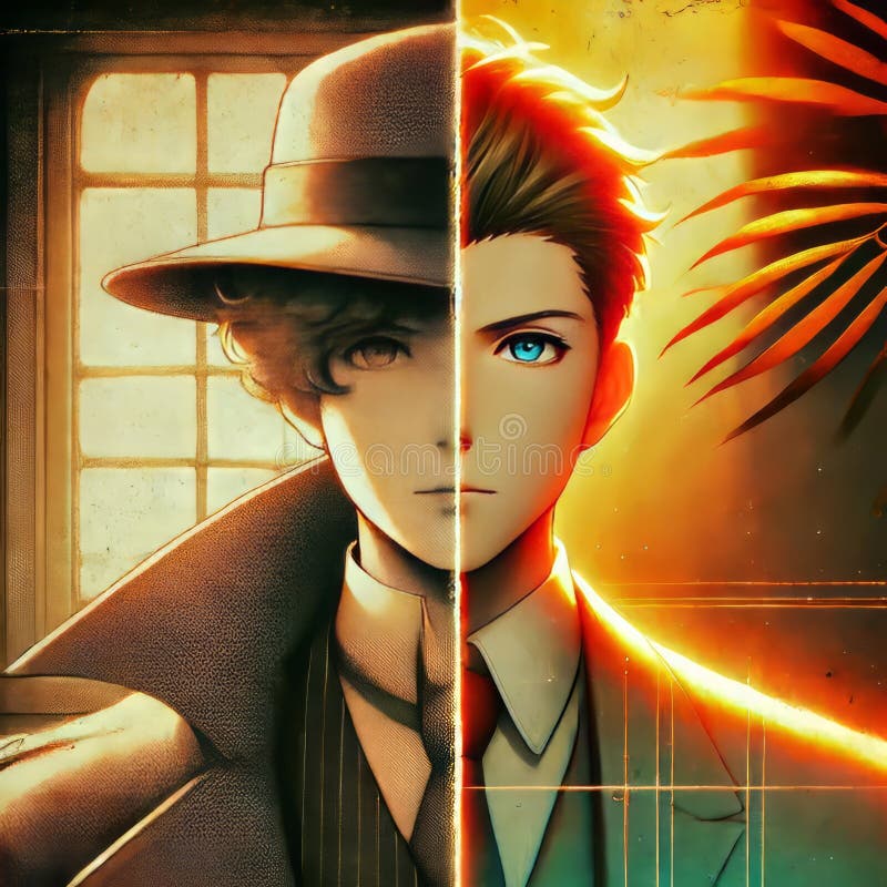 Flashbacks Shifting between Past and Present Events Stock Illustration ...