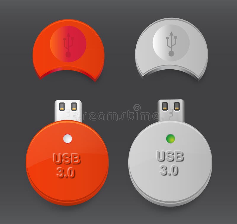 Flashdrive Usb stock vector. Illustration of connect - 30485598