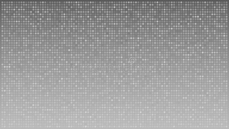 Flashing Dots Across Gray Background, Loopable Motion Background Stock ...