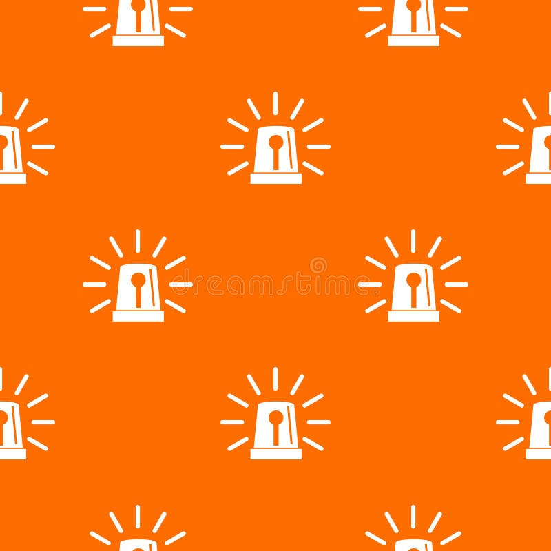 Flashing Emergency Light Pattern Seamless Stock Vector - Illustration ...