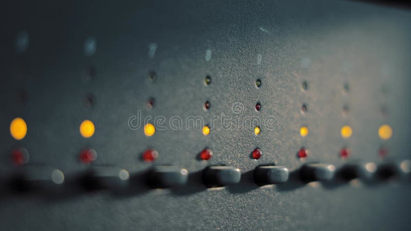 Flashing LED Lights. the Device Operation Indicator. Front Panel of the ...