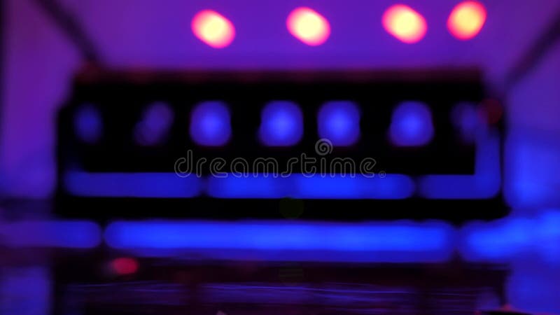 Flashing Led Spinning Panel.blurred Flashing Lights for Stage Lighting ...