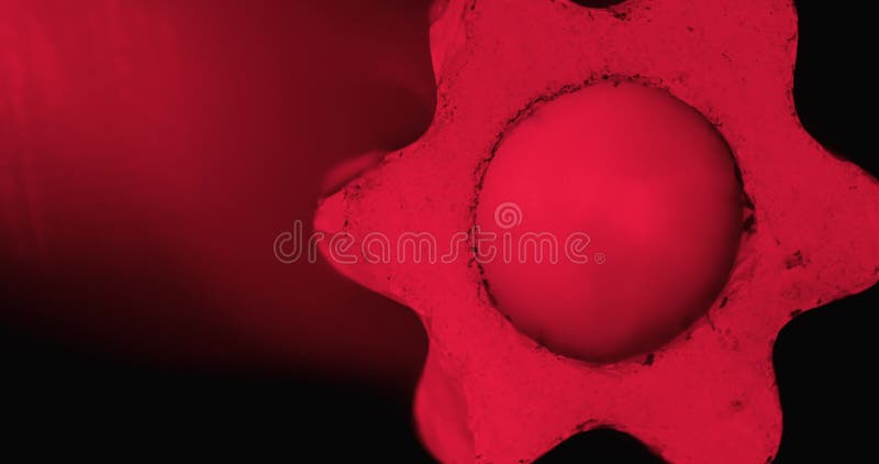 Flashing Light in the Shape of a Star. Beautiful Blinking and Twinkling ...