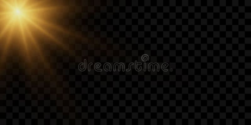 Flashing Lights. Collection of Light Effects and Highlights Stock ...