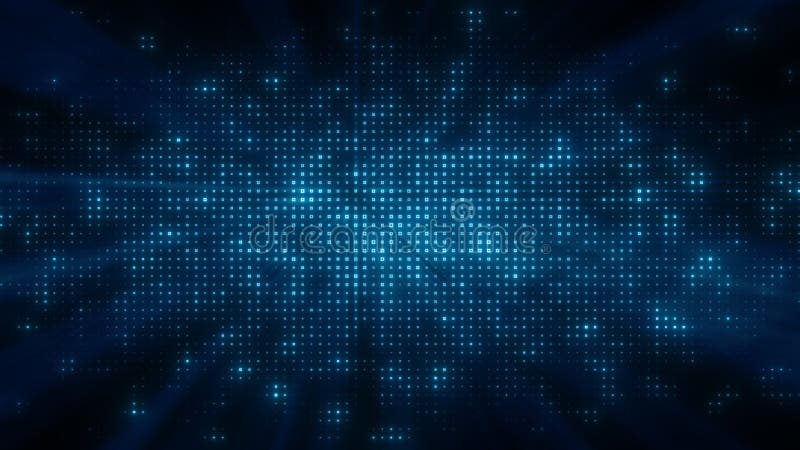 Flashing Particles Pattern with Beams, Rays Stock Illustration ...