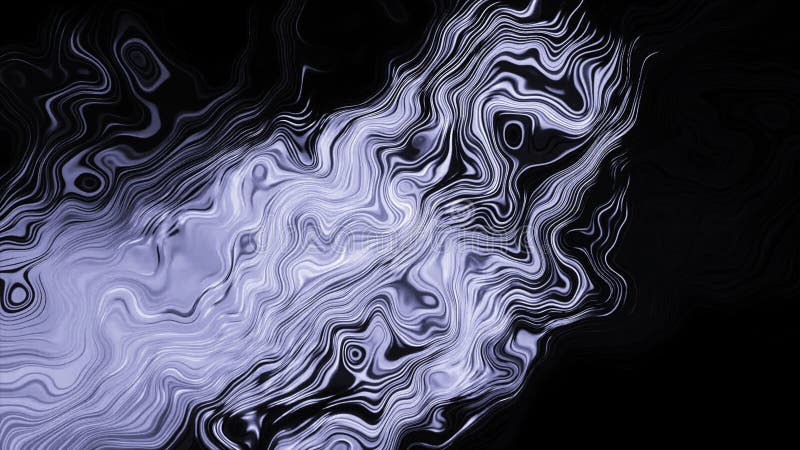 Flashing Pulsations in Pattern of Electric Waves. Motion Stock ...