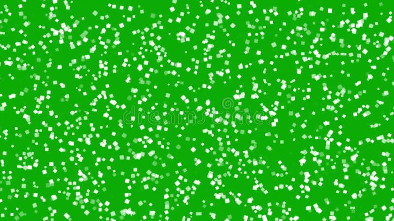 Flashing Square Particles Motion Graphics with Green Screen Background ...