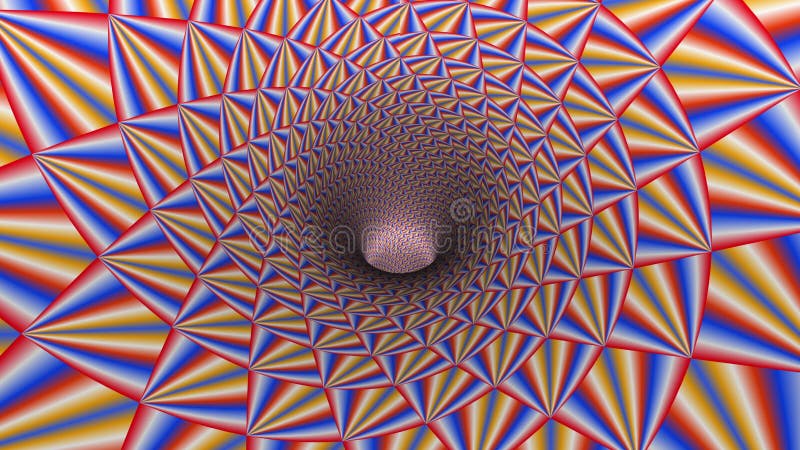 Flashing Vortex in Multiple Colors with Strobe Effect Stock Footage ...