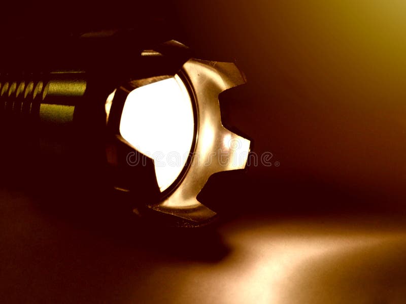 Flashlight background stock image. Image of metallic - 56992667