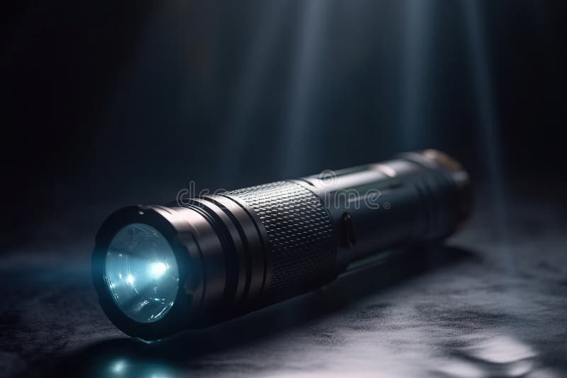 Flashlight Shining Object Stock Illustrations – 87 Flashlight Shining ...
