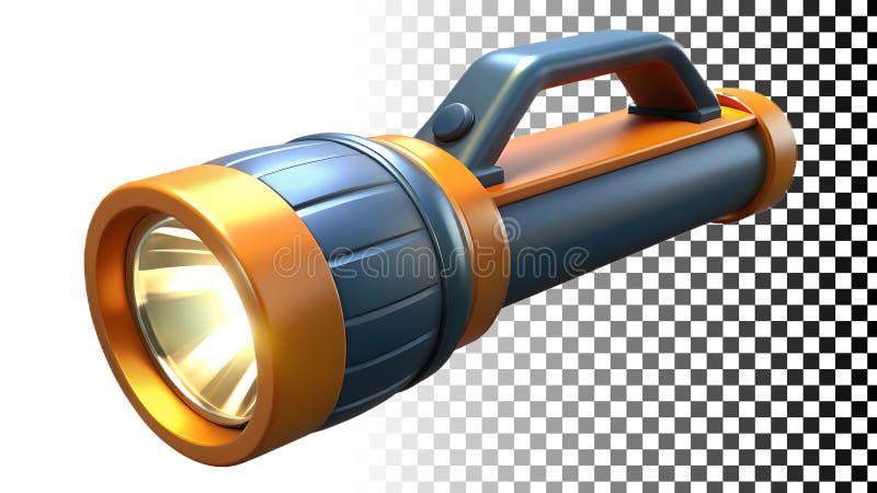 Flashlight for Camping and Outdoor Adventures Portable Light Source Png ...