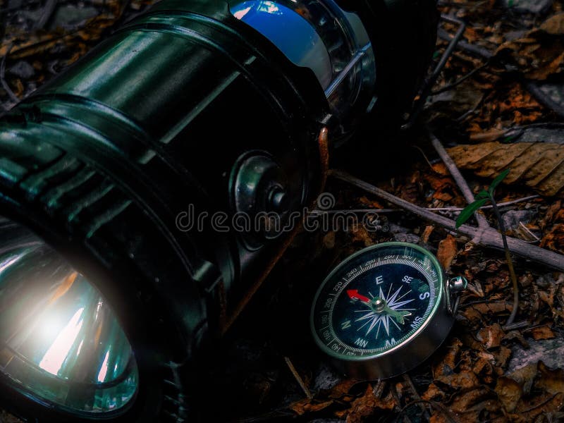 Exploring, Hiking and Camping To Get To Know Nature and the World Stock ...