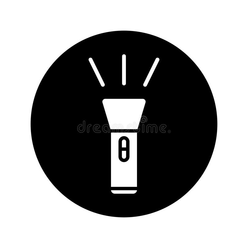 Flashlight Icon Vector Design Template Basic RGB Stock Vector ...