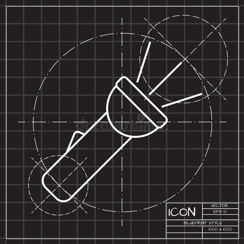 Flashlight Drawing 2d