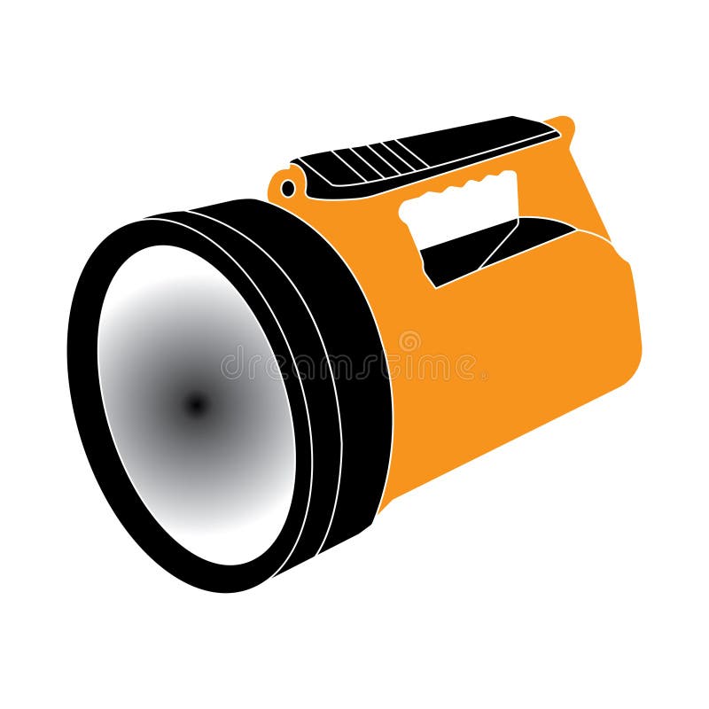 Flashlight icon stock vector. Illustration of light - 285430601