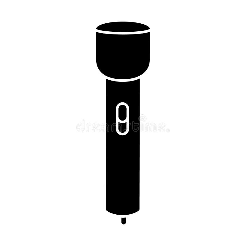 Flashlight Icon Vector. Lantern Illustration Sign. Lamp Symbol. Light ...