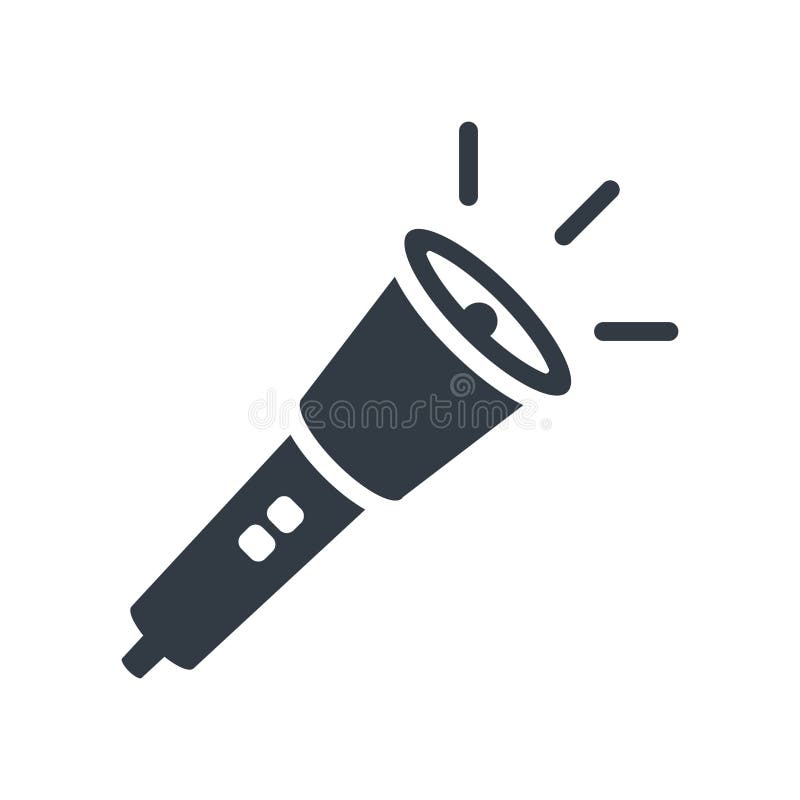 Emergency Light Icon Vector Sign And Symbol Isolated On White ...