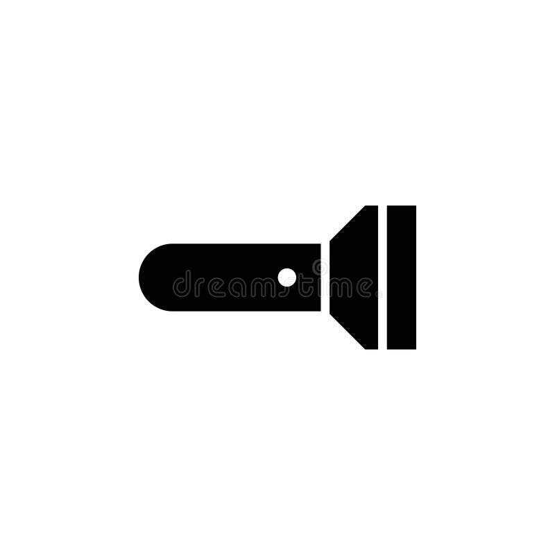 Flashlight Icon Web Design in Vector Stock Vector - Illustration of ...