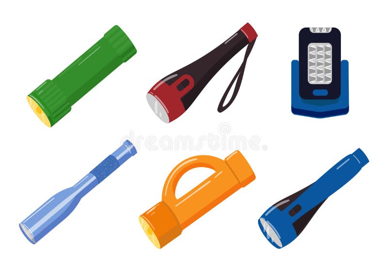 Cartoon Battery Torch Stock Illustrations – 416 Cartoon Battery Torch ...