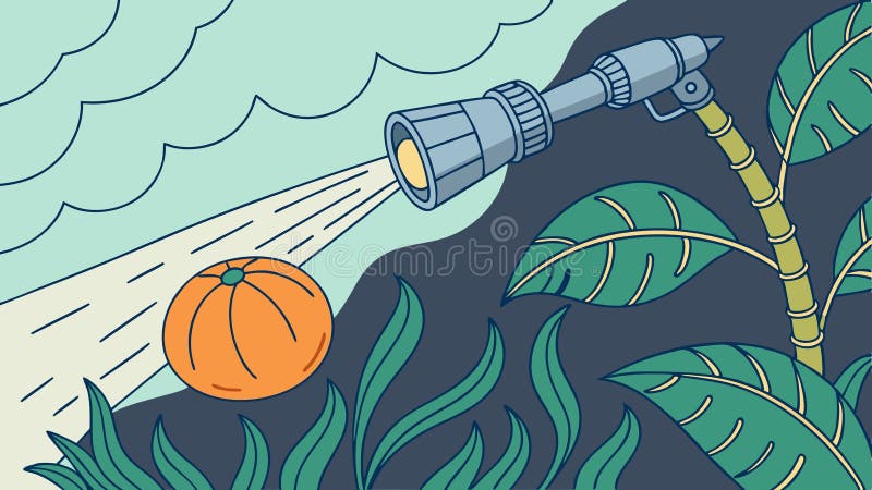 Flashlight Illuminating Orange Object Vector Illustration, Discovery ...