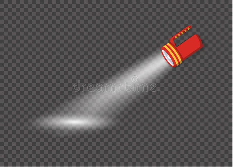 Flashlight Lighting, Spotlight. Stock Vector - Illustration of disco ...