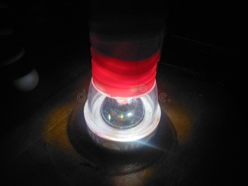 Flashlight Shining in the Dark Stock Image - Image of highlights ...